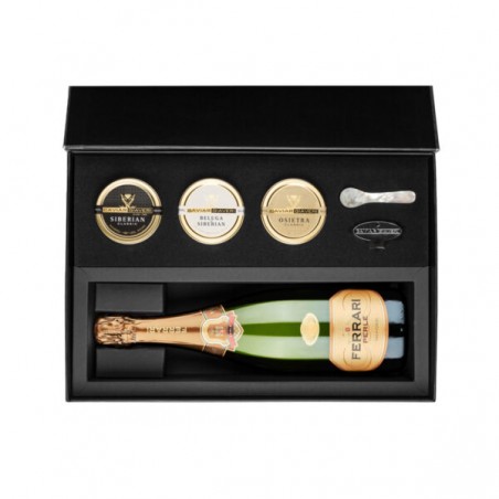 GOLDEN BOX ITALIAN STYLE CAVIAR GIAVERI FERRARI
